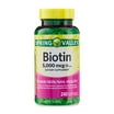 Spring Valley Biotin Softgels, 1000mcg, 150 Count - Walmart.com