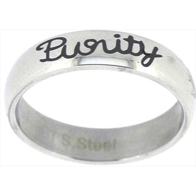 Solid Rock Jewelry 762010 Ring Purity Stainless Style 320 Size 10 ...
