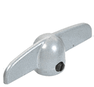 CRL H3536 Aluminum T-Crank Window Handle with 5/16" Spline Size ...