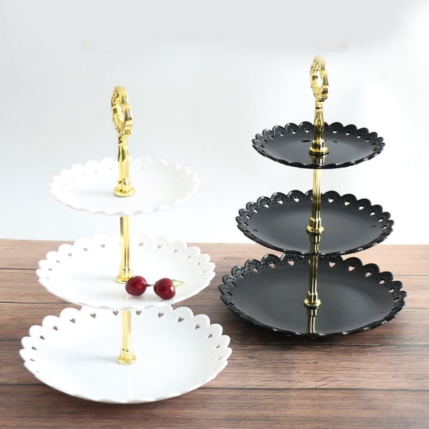 Tier Cake Tray Rack,Fruit Tray Rack 3 Fruit Tray Rack Party Food Server ...
