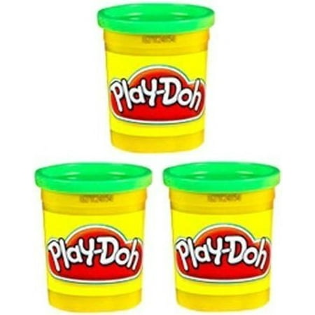 (3 Pack) Bright green (23843) Hasbro Play-Doh 5 oz. (15 oz. total ...