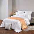 Abstract Line Peaks Bed Runner Twin Size Modern Geometric Lines Sunset ...
