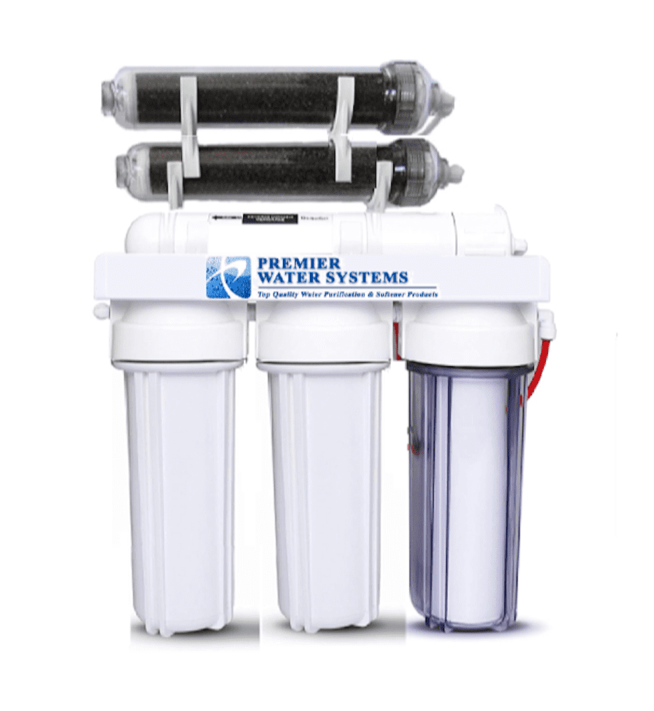 Premier Water Systems 6 Stage RODI Aquarium Reef Reverse Osmosis DI ...