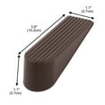 Alarm Locks For Doors Door Stop Wedge Sliding Door Stopper Bar Baseboard Door Stop Drawer