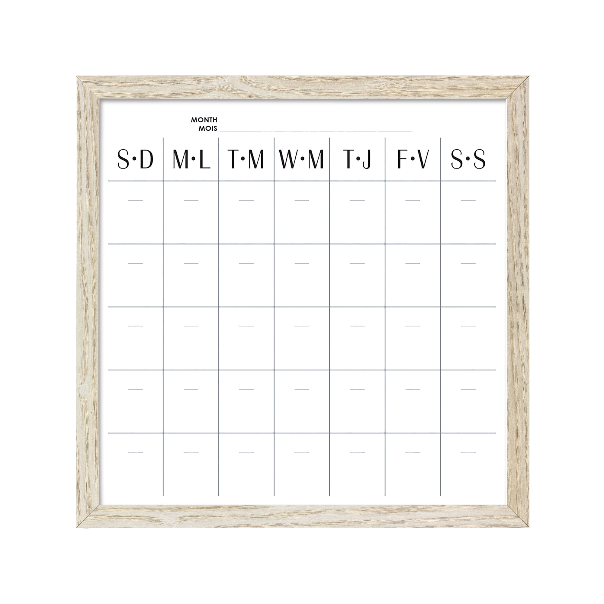 Click here for Quartet 12X12 Wood Wrap Dry Erase Calendar Board prices