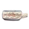Blue White Polka Dot Pen Case Large Capacity Lace Trim Pencil Bag ...