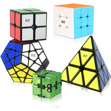 FFIY Speed Cube Set, FFIY , Magic Cube 2x2,3x3,Pyramid,Megaminx Puzzle ...