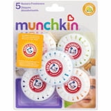 Munchkin 5-Count Arm and Hammer Baking Soda Diaper Deodorizer, Odor ...