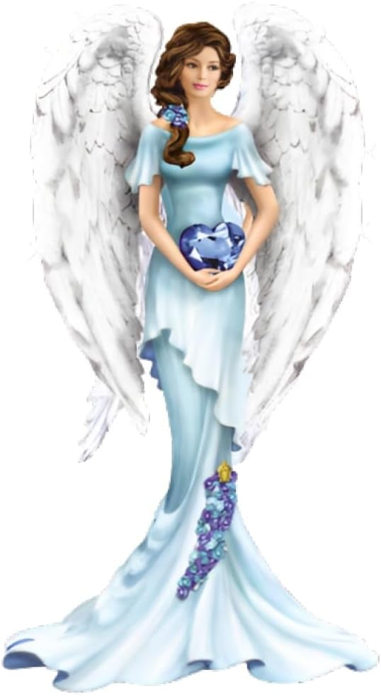 The Hamilton Collection Heavenly Whisper of Hope Angel Figurine Symbol ...