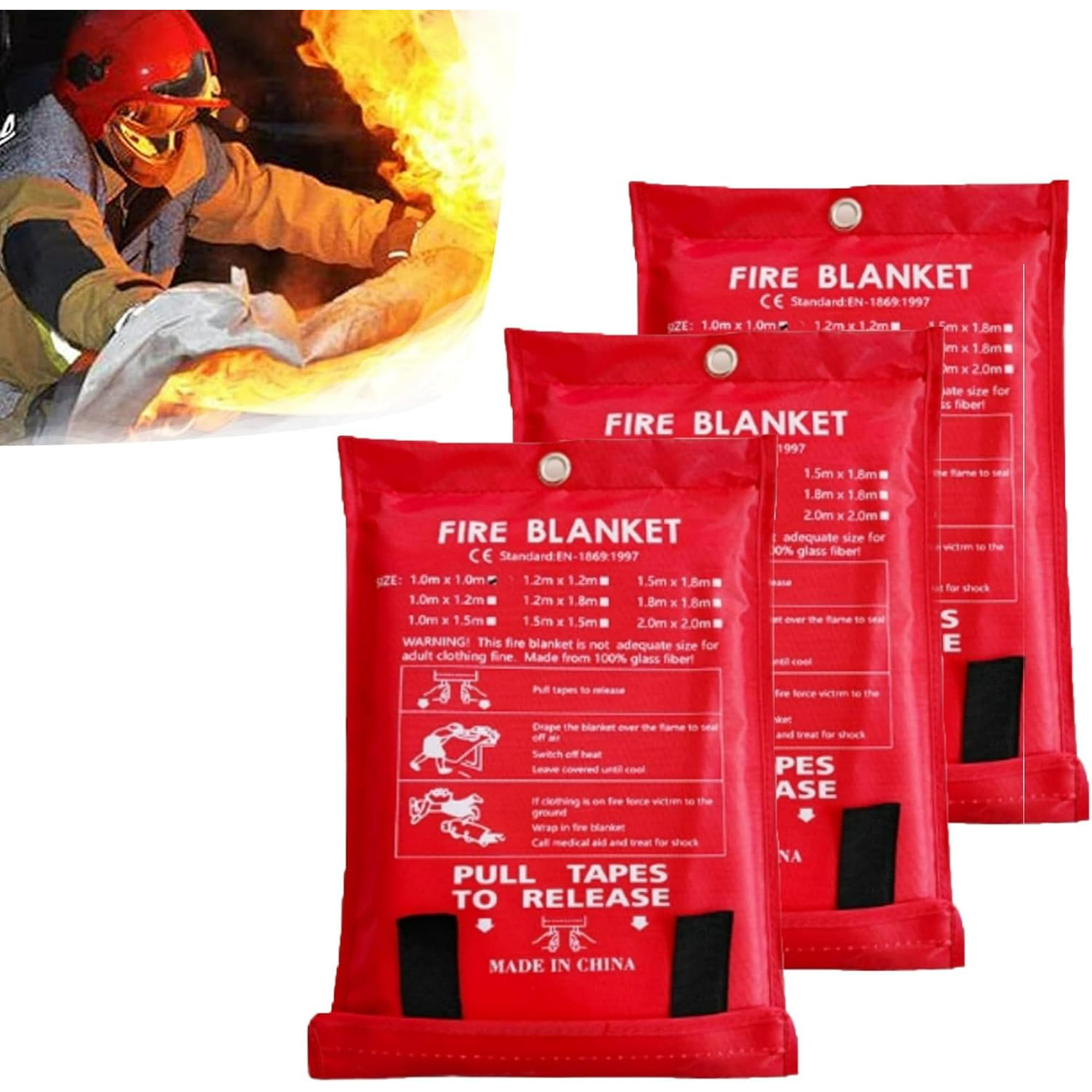 Click here for Hahdaxia Emergency Fire Blanket  Kitchen Fire Blan... prices