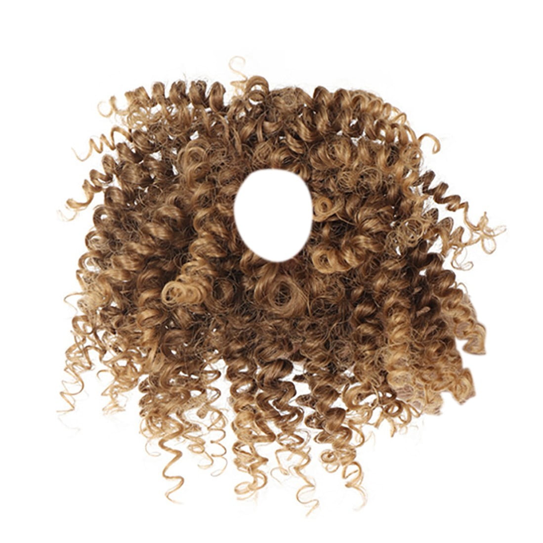 VOKE Women's Screw Curls African Small Curls Women's Wig Curls Ponytail ...