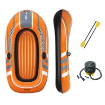 Intex Explorer 300 Inflatable 3 Person Boat with Air Pump, Oars for ...