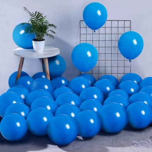 Globos Azul Real Paquete de 80 Globos de Fiesta de 12 Pulgadas Globos ...