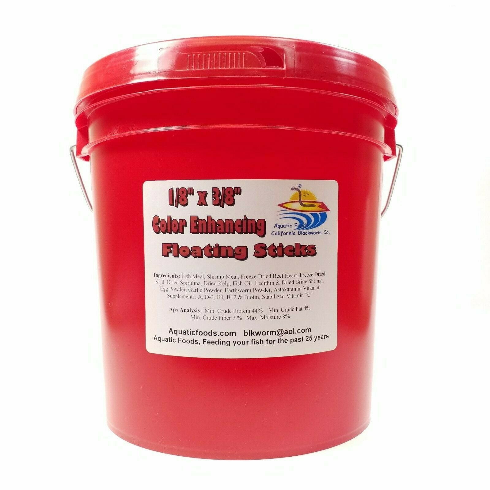 1/8" x 3/8" Color Enhancing Floating Sticks, Great for all Tropicals ...