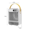 Silent Spray Mist Desktop Cooling Fan,fine atomization refrigeration ...