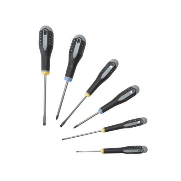 Bahco - BE-9882S Insulated ERGO™ Screwdriver Set, 5 Piece - Walmart.com