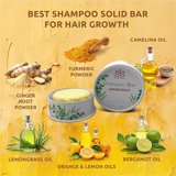 Ginger Root Shampoo Bar and Conditioner Bar for Hair Growth Handmade in USA Natural and Safe by ...