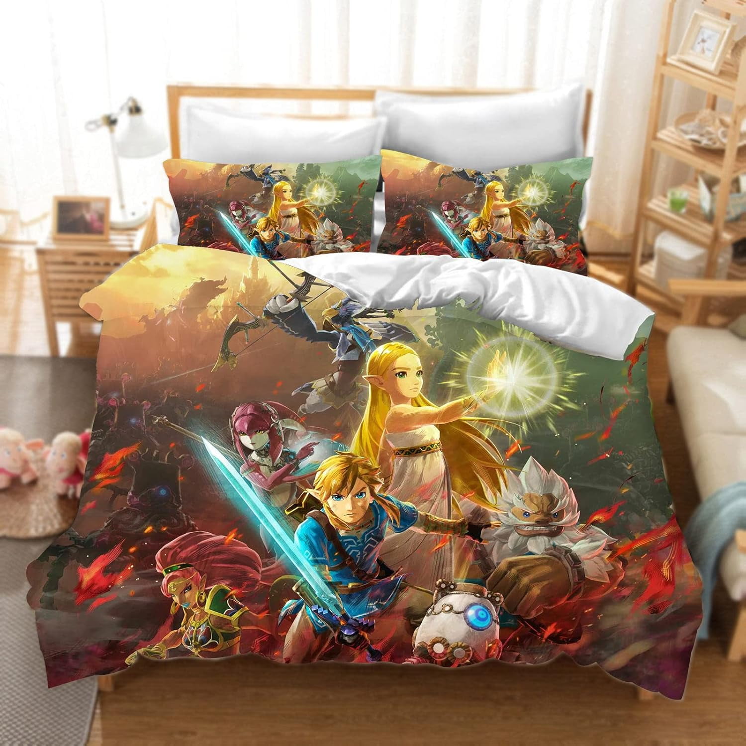 Click here for Yingd Ddonvg Zelda Bed Linen Sets With Pillowcases... prices