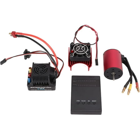 S3650 3900KV Motor 60A ESC Kit RC Brushless Motor ESC Motor Heat Sink ...