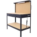 Workbench, Tool Storage Work Bench Workshop Tools Table with Power ...