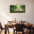 Affixzi Abstract Wall Art, Forest Print Poster, Modern Living Room Home ...