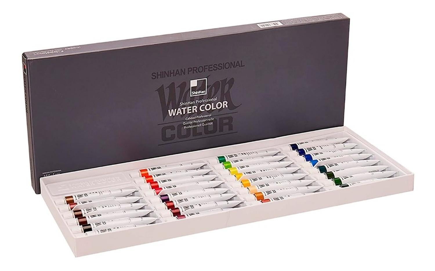 Set de 30 acuarelas Profesional Shinhan Art Watercolor 7.5ml multicolor ...