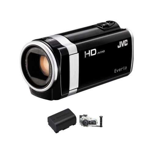 JVC GZ-HM650 GZ-HM650BUSM HD Everio Camcorder Bundle 3 - Walmart.com ...