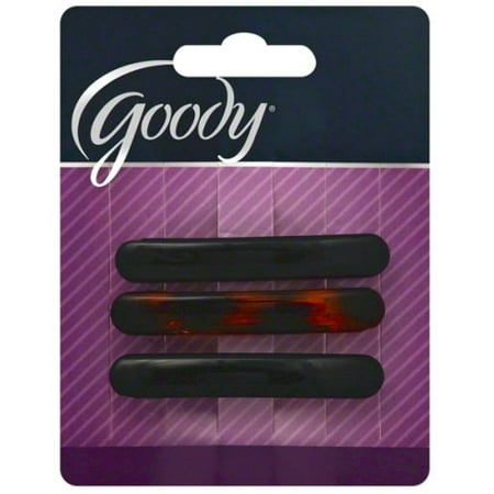 GOODY - Slide Proof Autoclasp Barretts Small Black - 3 Pack | Walmart ...