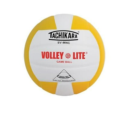 Volleyball by Tachikara - Volley-Lite, Training Ball - Gold/White ...