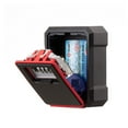 Wall Mount Key Storage Secret Box Organizer 4 Digit Combination ...