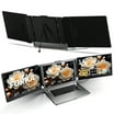 Marsmyth 14'' Triple Monitor for Laptop Screen Extender, Dual Monitor ...