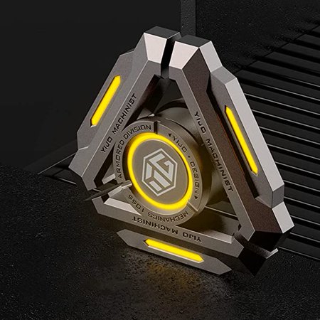 Luminous Fidget Spinner Alloy Stress Relieves Sensory Toy Relieve ...