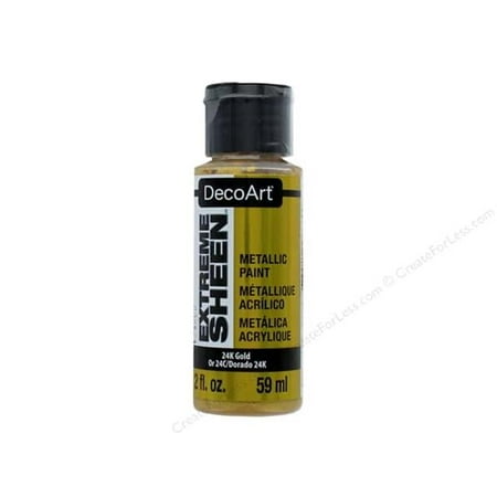 Deco Art 2 oz 24K Gold Metallic Acrylic Paint Pack of 3 | Walmart Canada