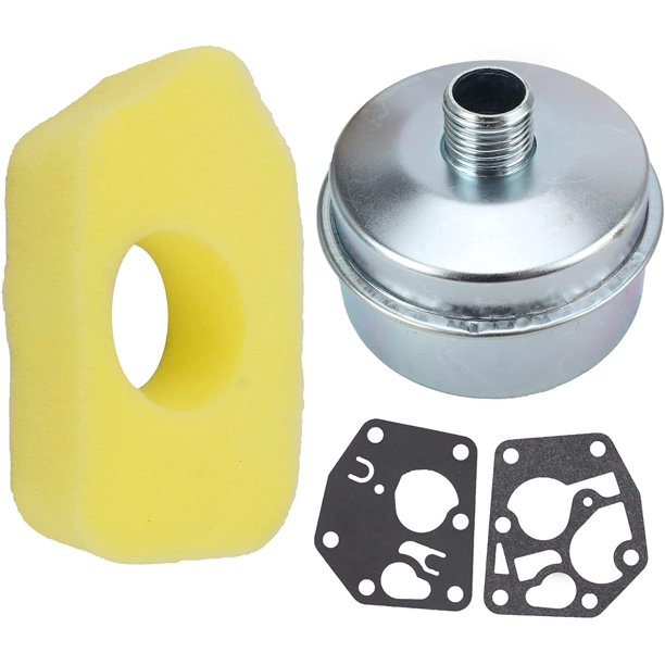 Carbhub 394569S Lo-Tone Muffler for Briggs & Stratton 394569S for 3 to 4 HP Vertical Engines ...