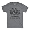 Not a people person funny t-shirt graphic tee for men - Walmart.com