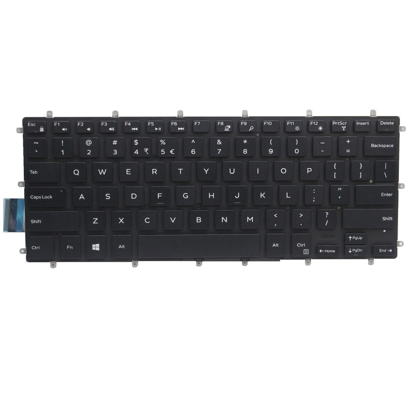New US Black English Backlit Laptop Keyboard (Without palmrest) for ...