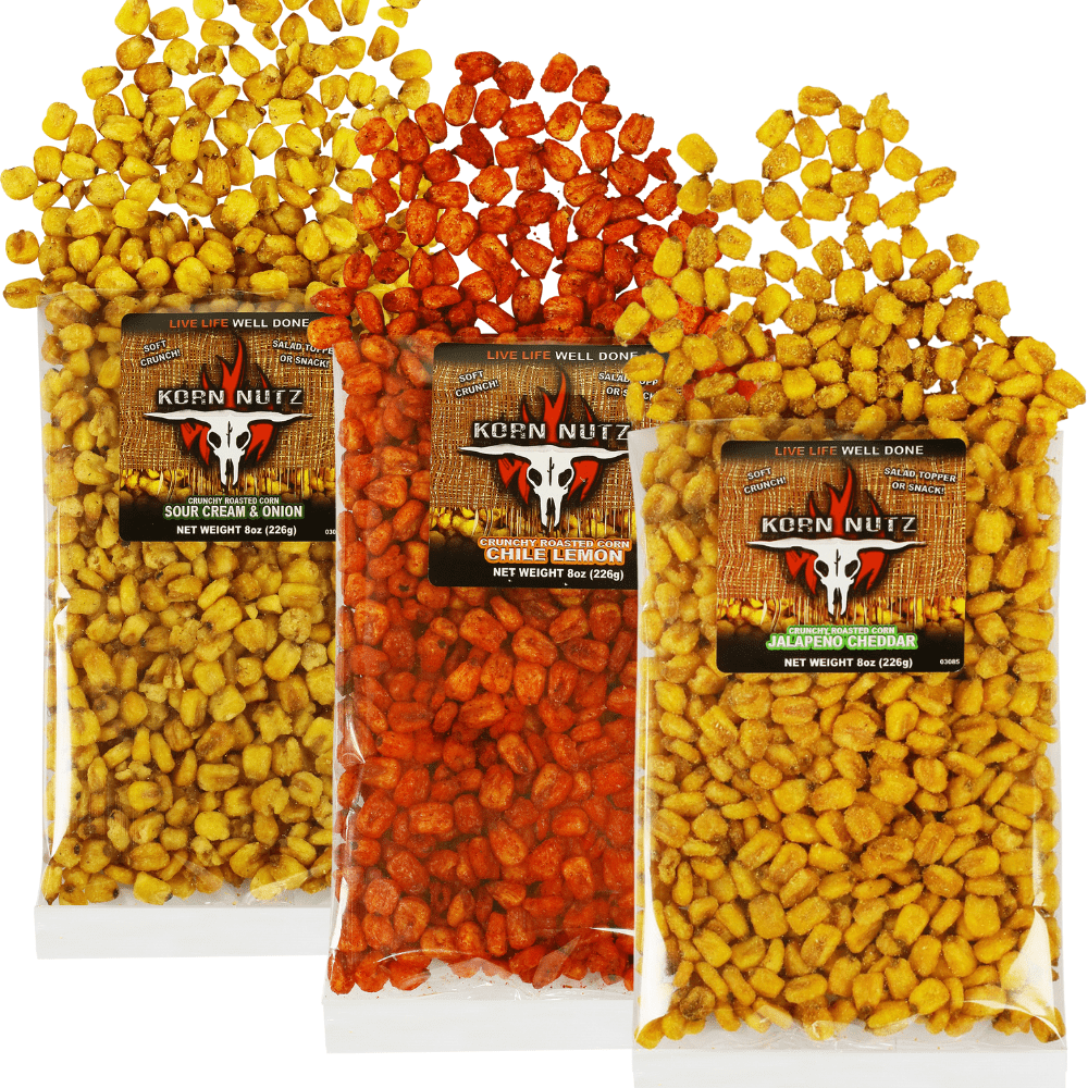 Chile Lemon, Jalapeno Cheddar, Sour Cream & Onion Toasted Corn | Soft ...