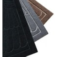 "Durable Half Round Rubber Doormat, Indoor/Outdoor, Non Slip, 18"" x 30 ...