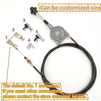 Excavator Manual Throttle Control for Harvester Tractor Ship Manure ...