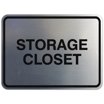 Signs ByLITA Classic Framed Storage Closet Sign | Durable Material ...