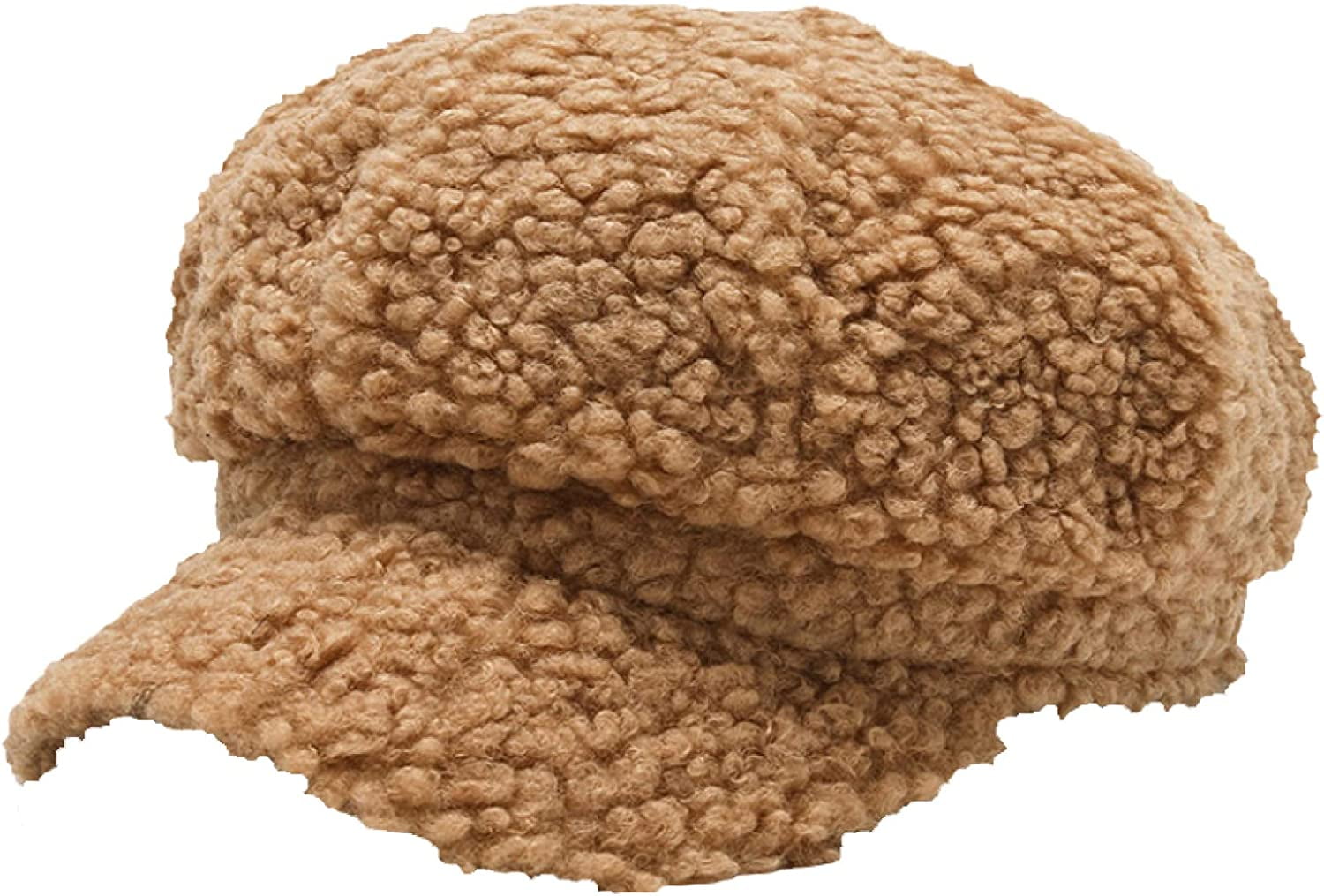 CoCopeaunts Newsboy Cap Thick Warm Winter Hat Outdoor Cabbie Hat ...