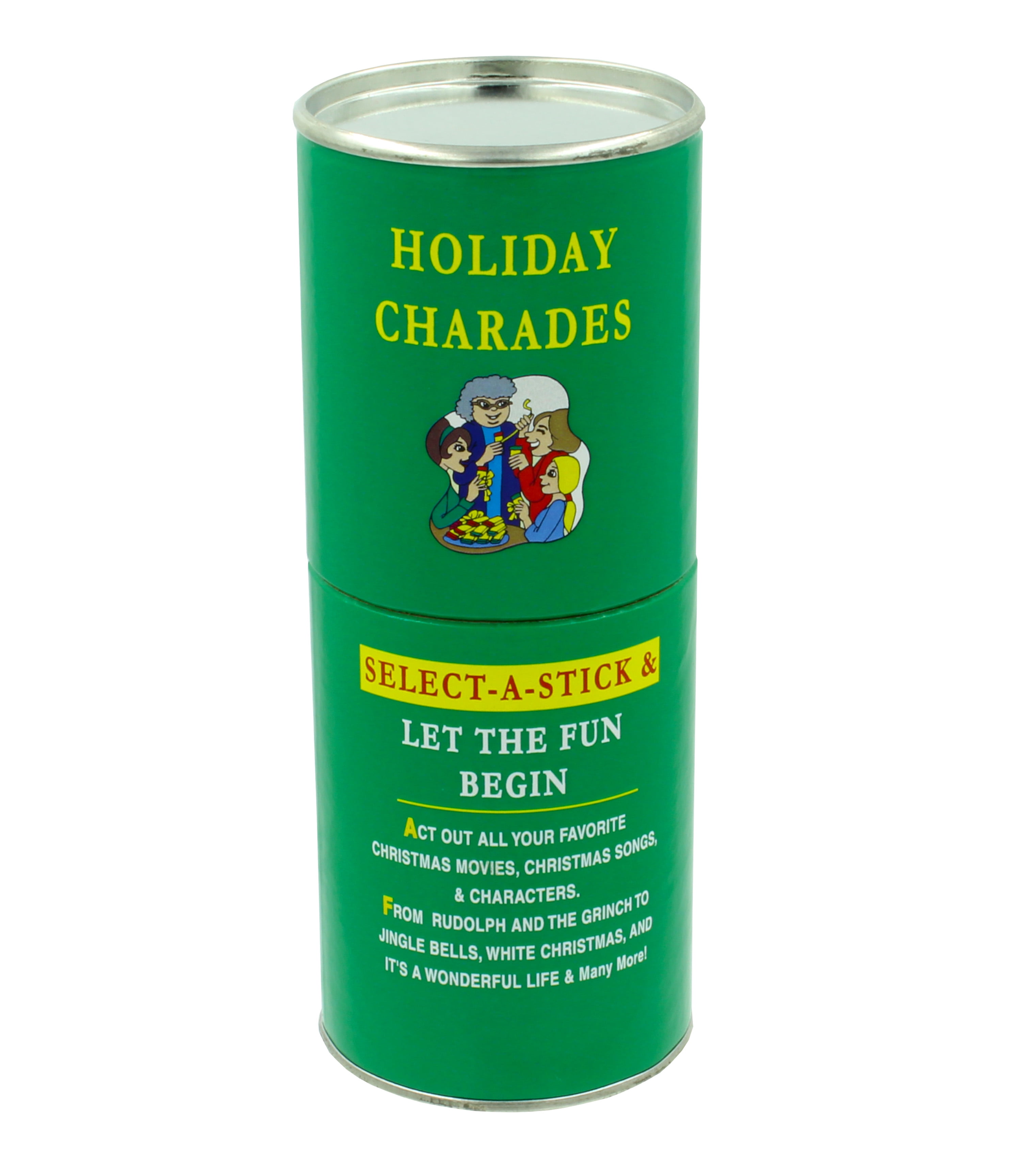 Holiday Charades Christmas Charades Game In A Can This Classic And holiday-charades-christmas-charades-game-in-a-can-this-classic-and
