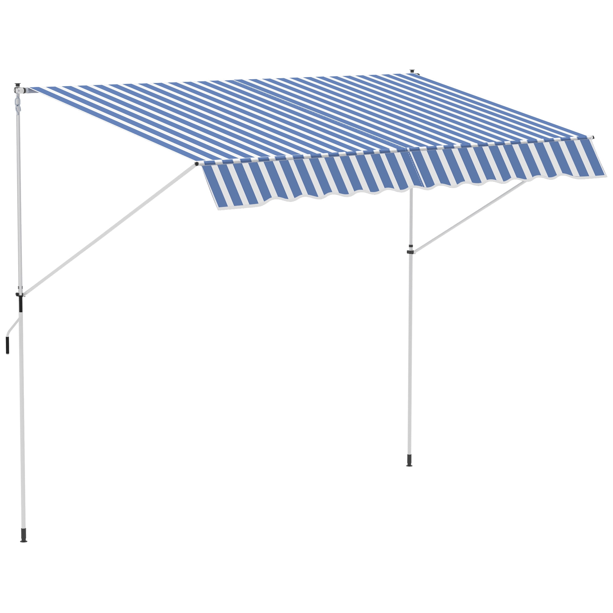 Click here for Outsunny 10x5ft Manual Retractable Awning  Patio S... prices