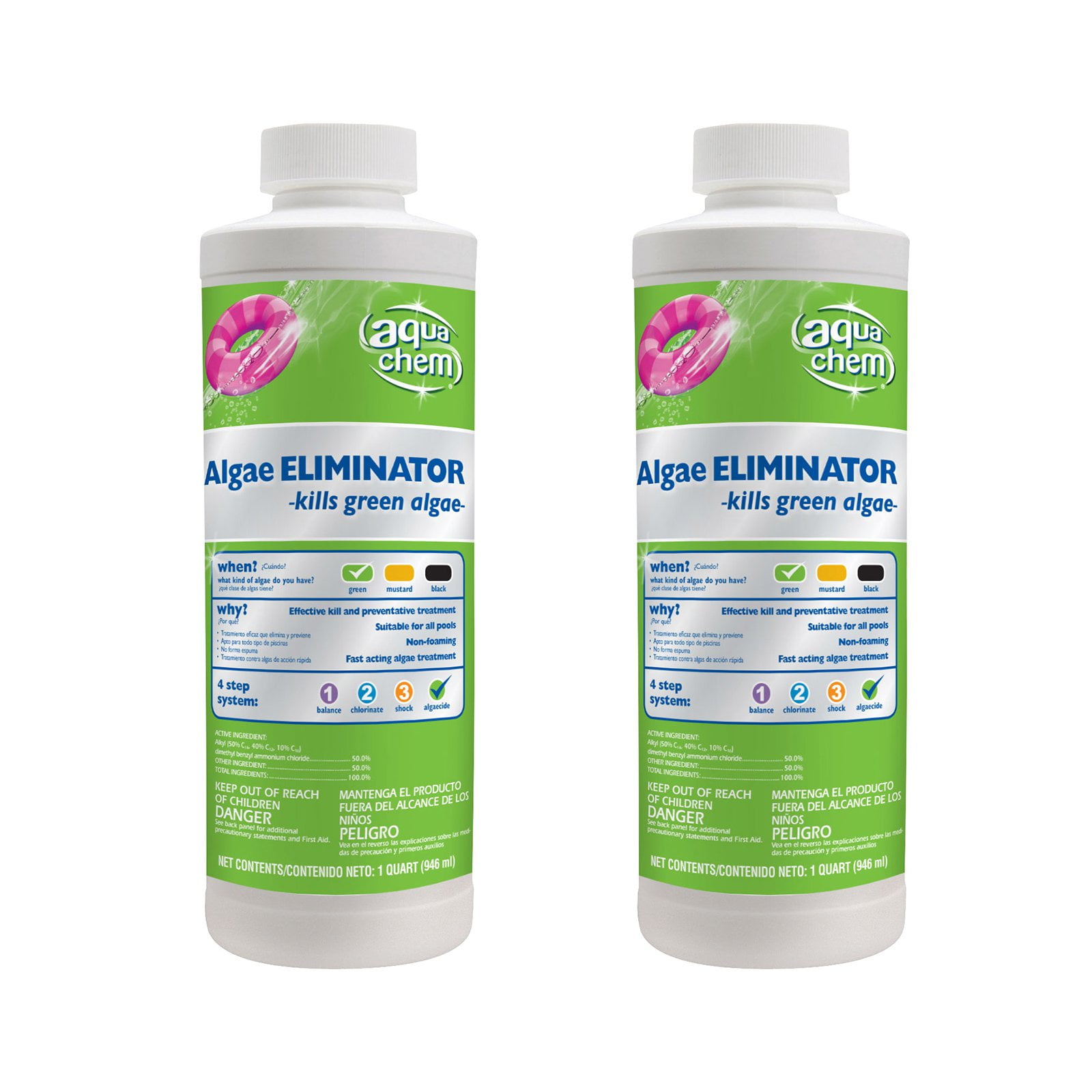 Patio Aqua Chem Algae Eliminator Max Algaecide for Swimming Pools 1 ...