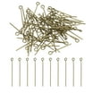 Uxcell 14 x 3 mm Screw Eye Pins Peg Bail, 10Pcs Stainless Steel Cup ...