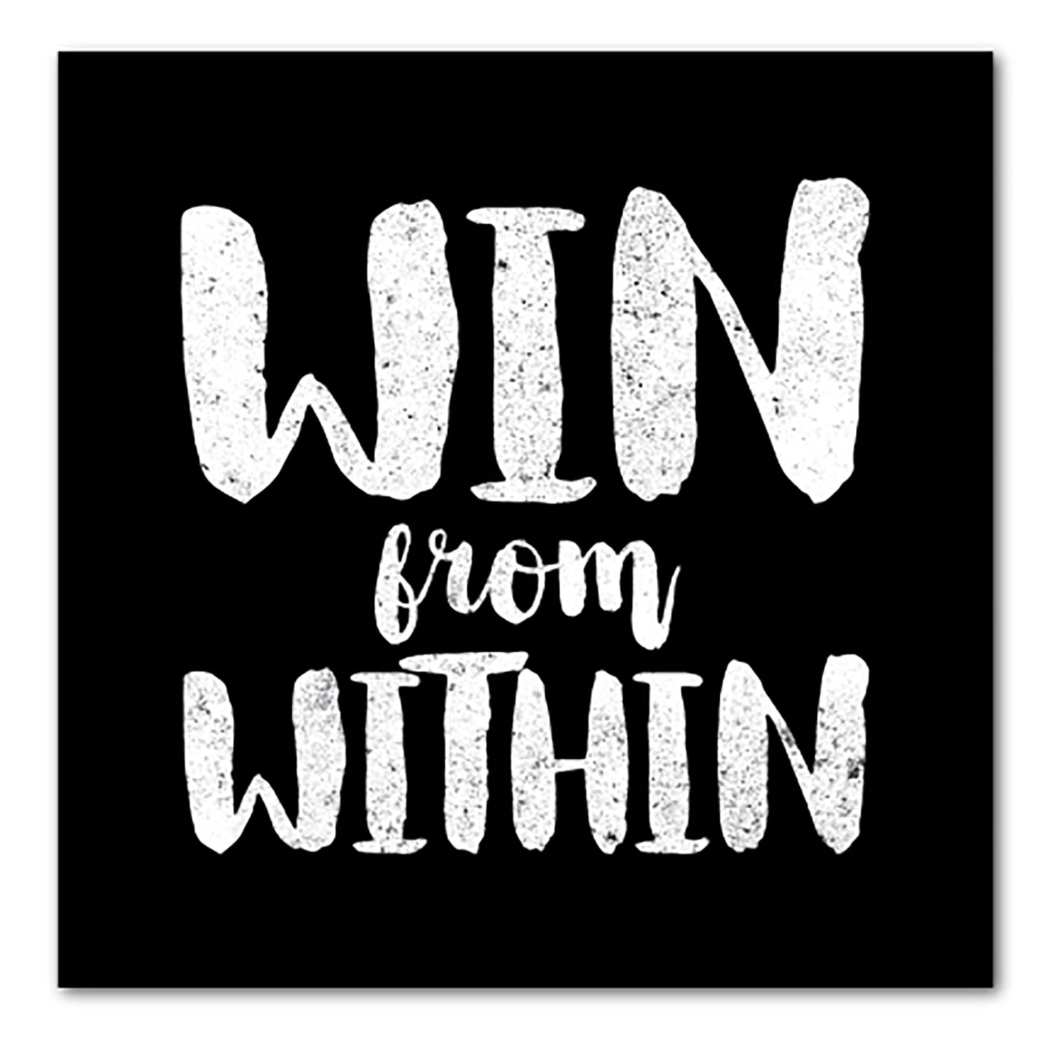 DistinctInk Custom Bumper Sticker - 10" x 10" Decorative Decal - Black ...