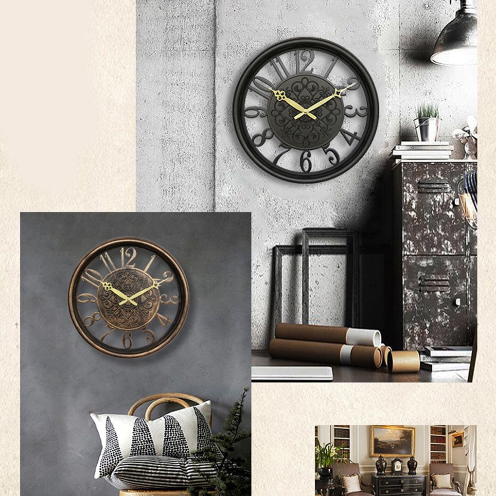 Click here for Serony Vintage Wall Clock Mute Movement Living Roo... prices