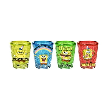 Nickelodeon Nick Spongebob Face 40oz Glass Goblet - Walmart.com