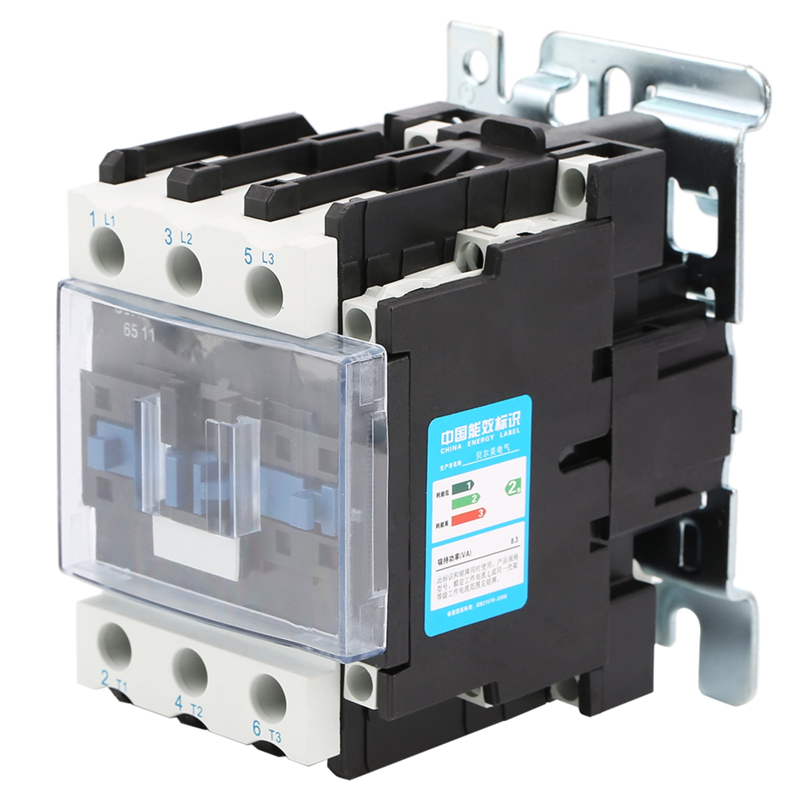 Contactor eléctrico, CJX2-6511 Contactor VAC industrial de alta ...