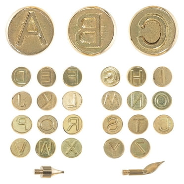 Walnut Hollow Hotstamps Lowercase Alphabet Set for Burning Letters ...